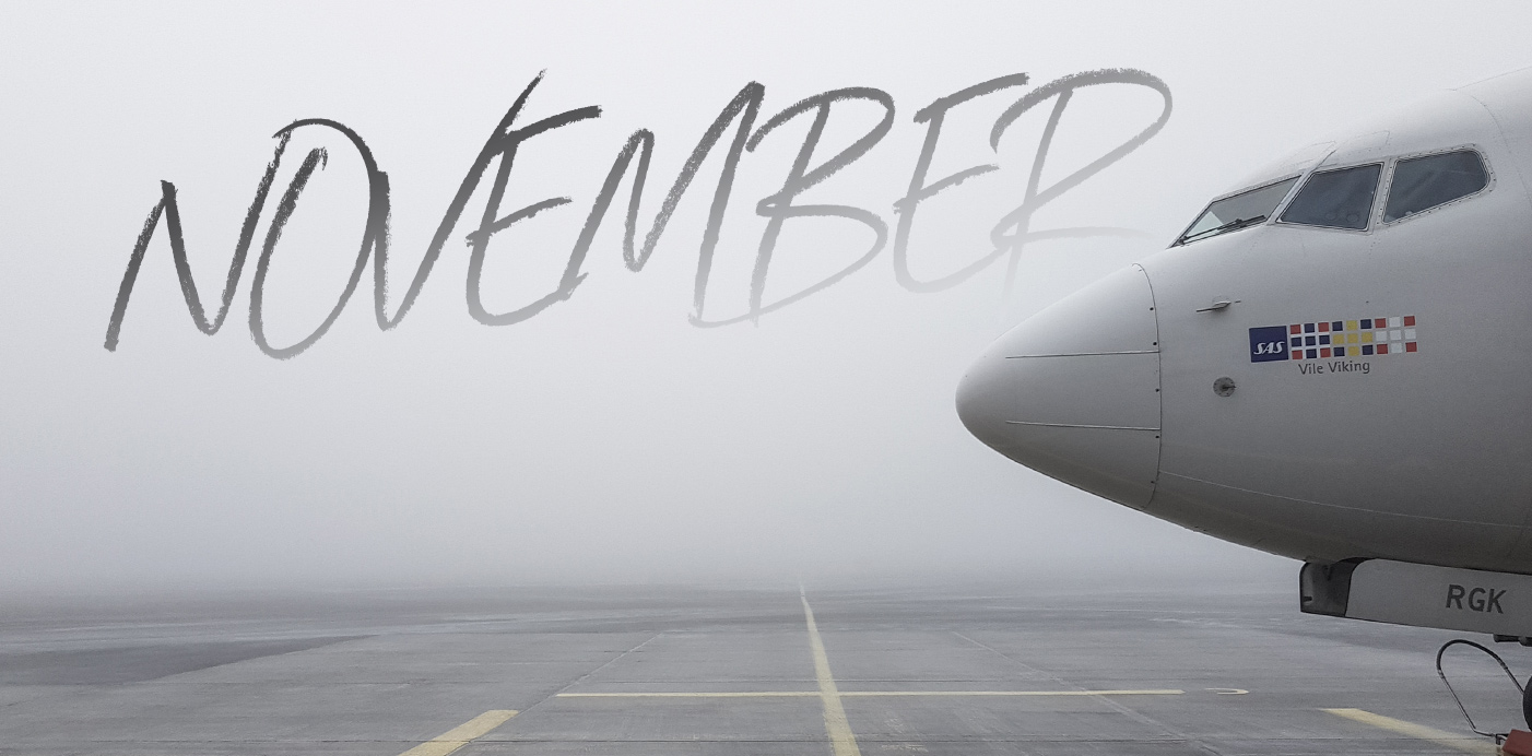 Vackra utskällda november - hejdå! • Upplevelsebloggen