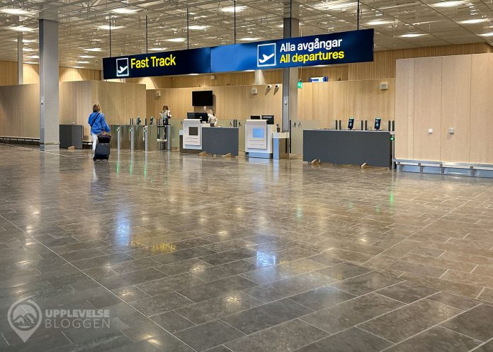 Här är Arlandas nya säkerhetskontroll i Terminal 5